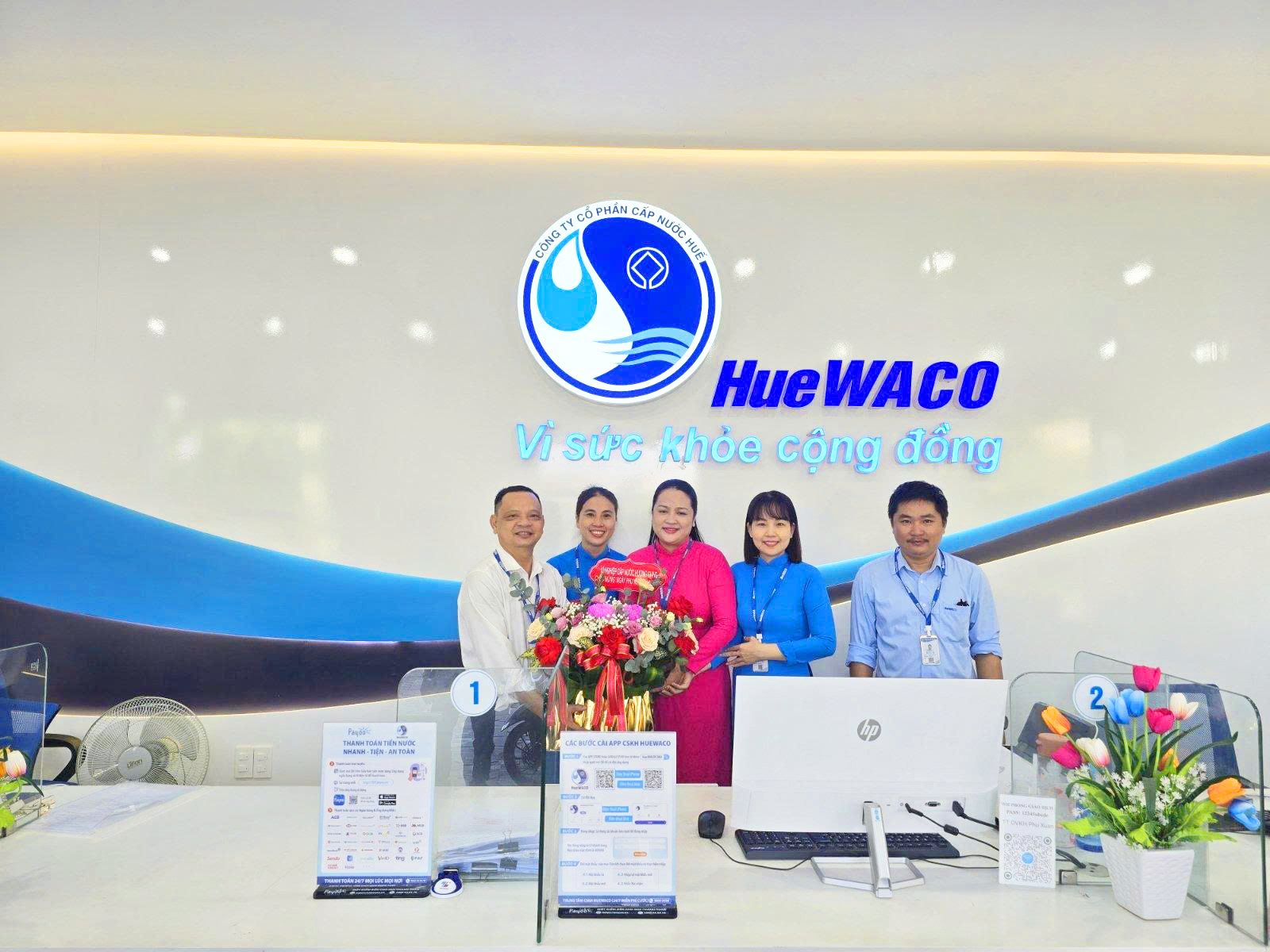 HueWACO - Công ty Cổ phần cấp nước Huế