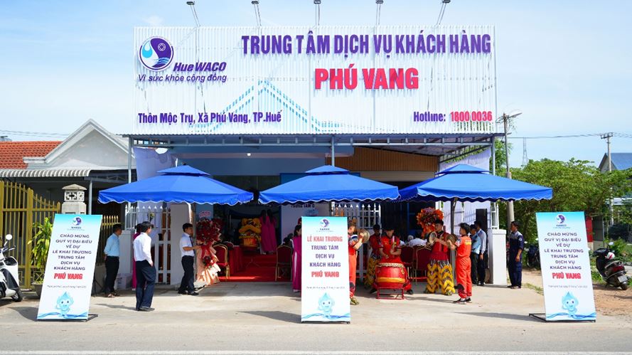 HueWACO - Công ty Cổ phần cấp nước Huế