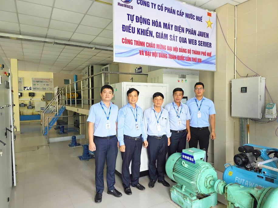 HueWACO - Công ty Cổ phần cấp nước Huế